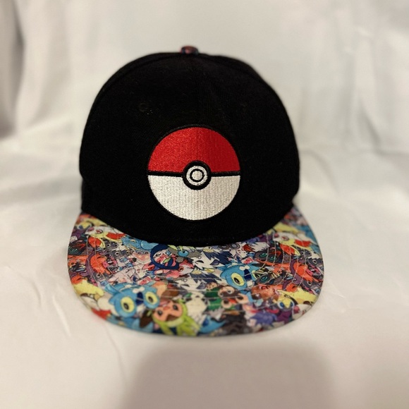 Pokemon | Accessories | Pokmon Snapback Unisex Hat Kids Collectors ...
